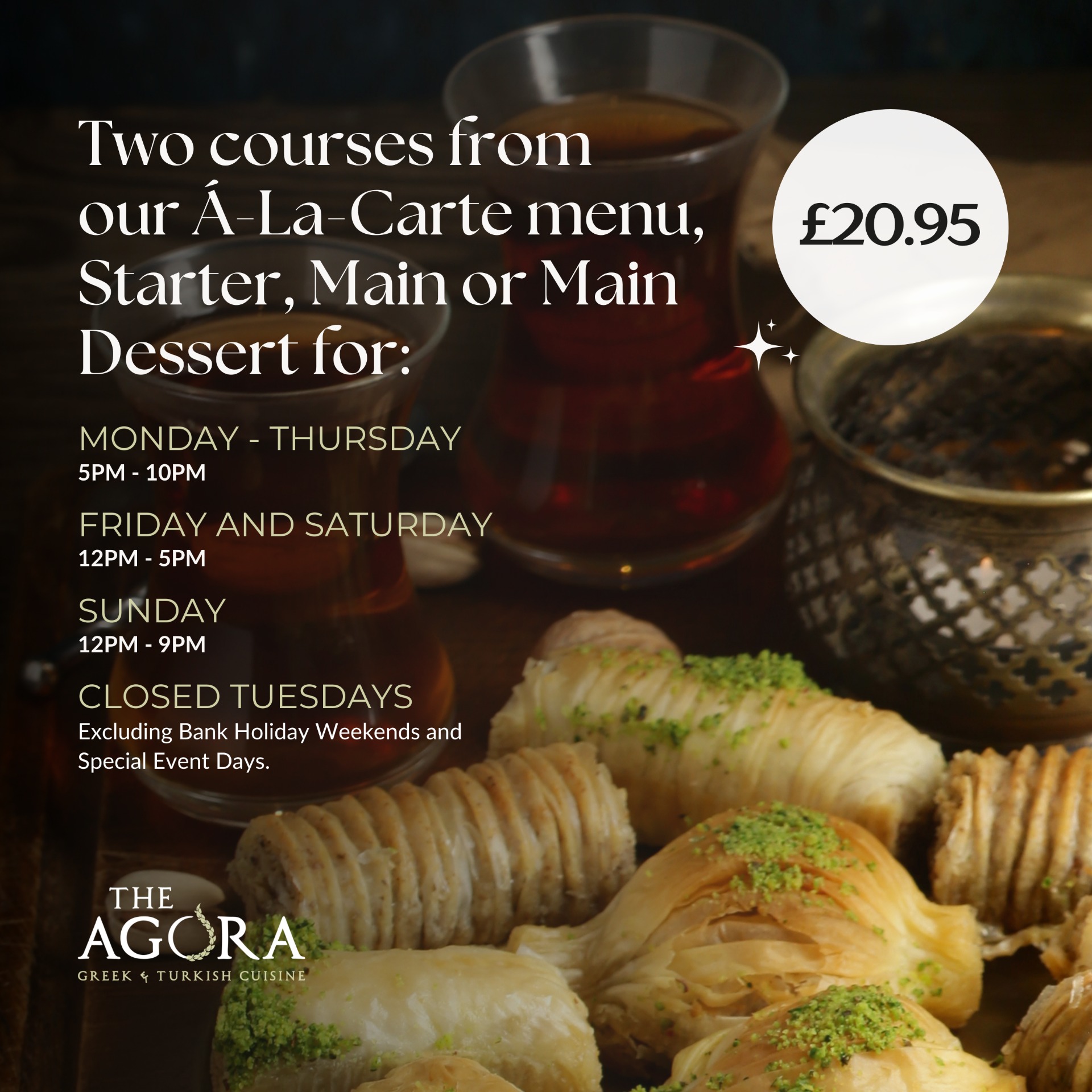 The Agora - Authentic Turkish & Greek Cuisine in Horsforth, Leeds